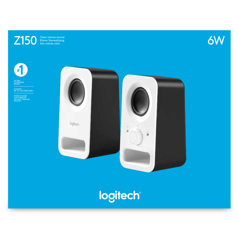 LOGITECH Z150 SNOW WHITE - ADS Technologie