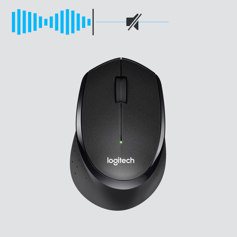 SOURIS LOGITECH M330 SILENT PLUS BLACK - ADS Technologie